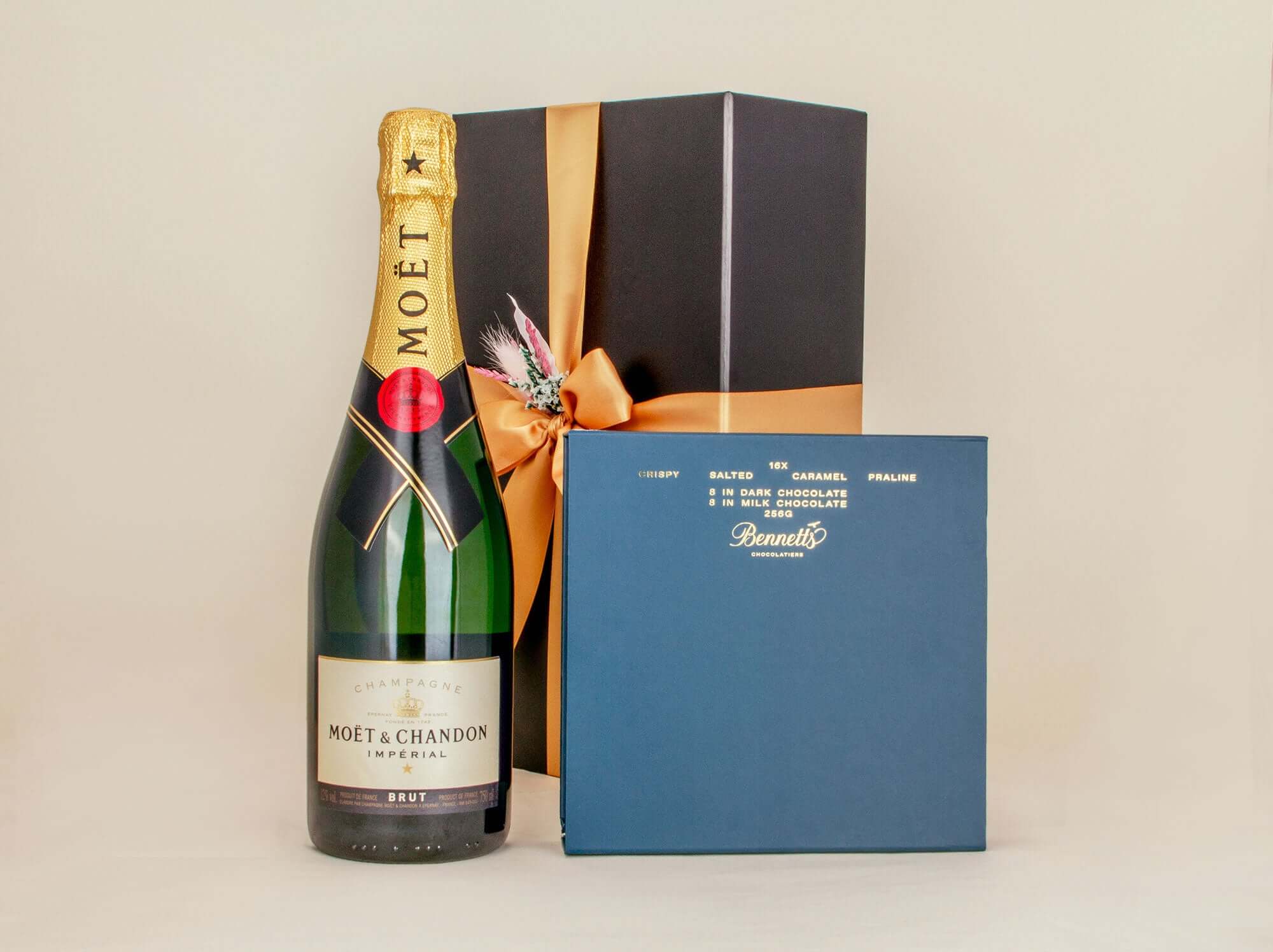 Moet & Chocolate Gift. Gift Boxes NZ. Send Gift Boxes NZ.